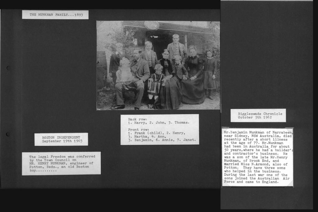 Family History – Potton History Society