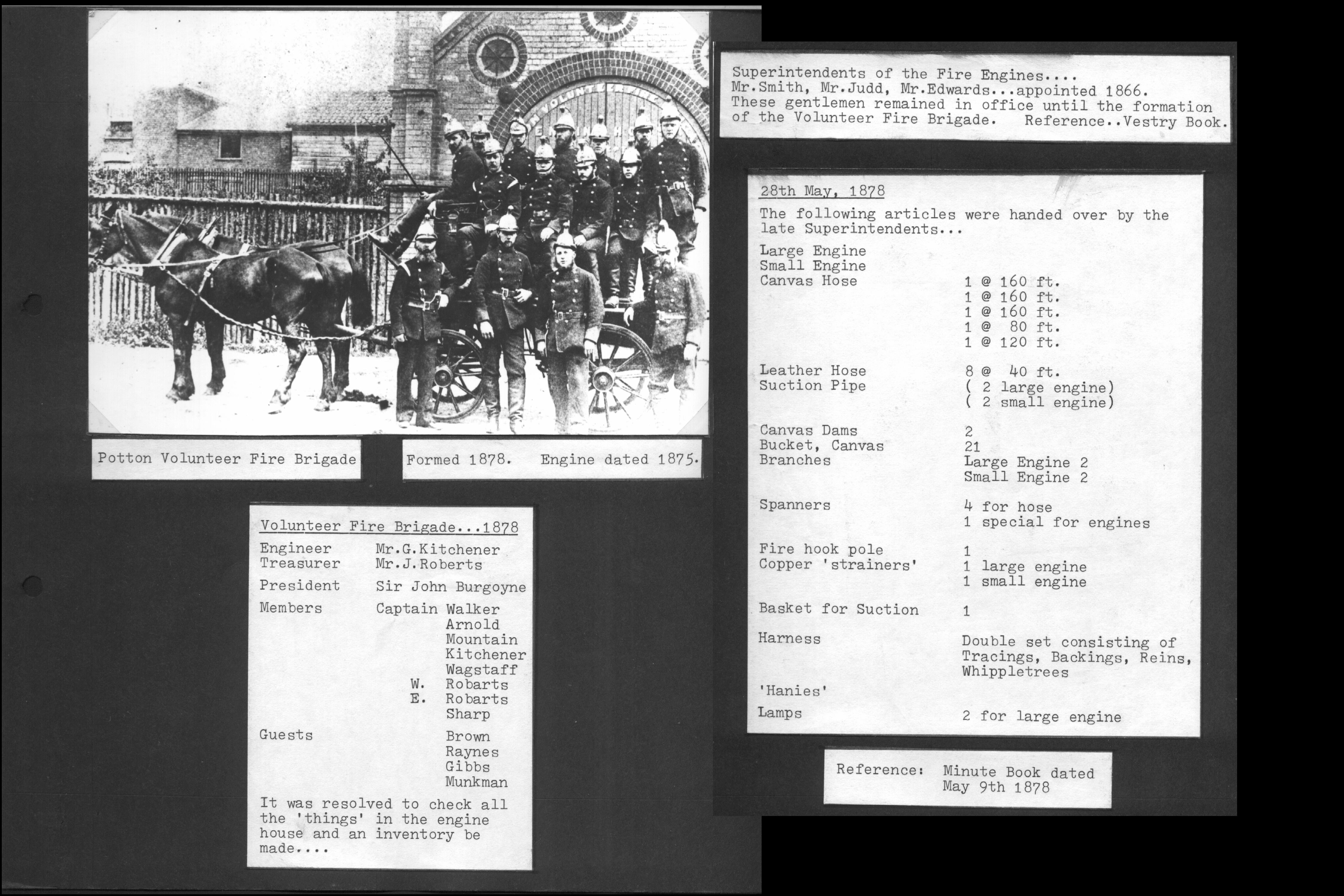 Fire Brigade – Potton History Society