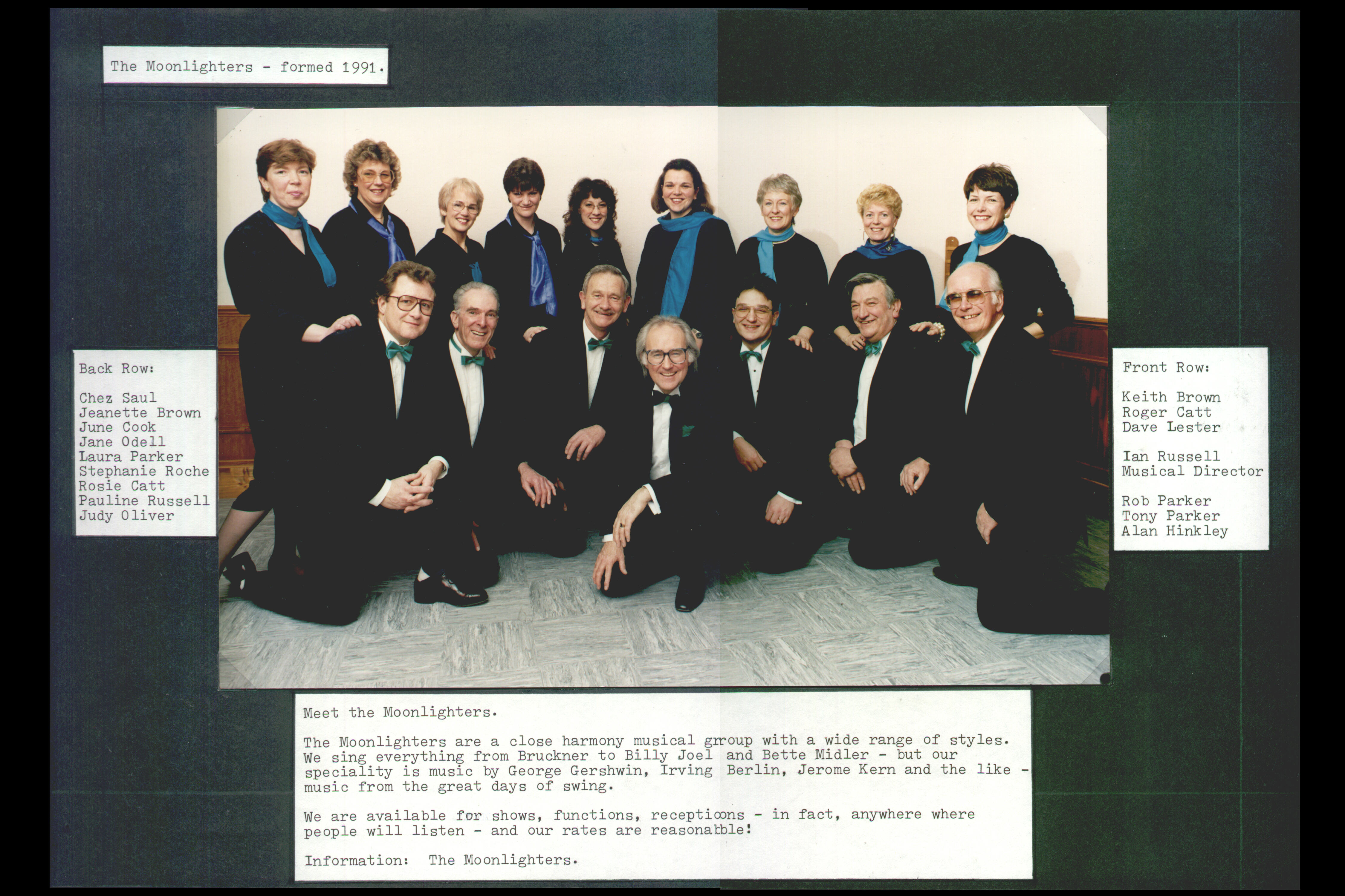 Choirs & Music – Potton History Society